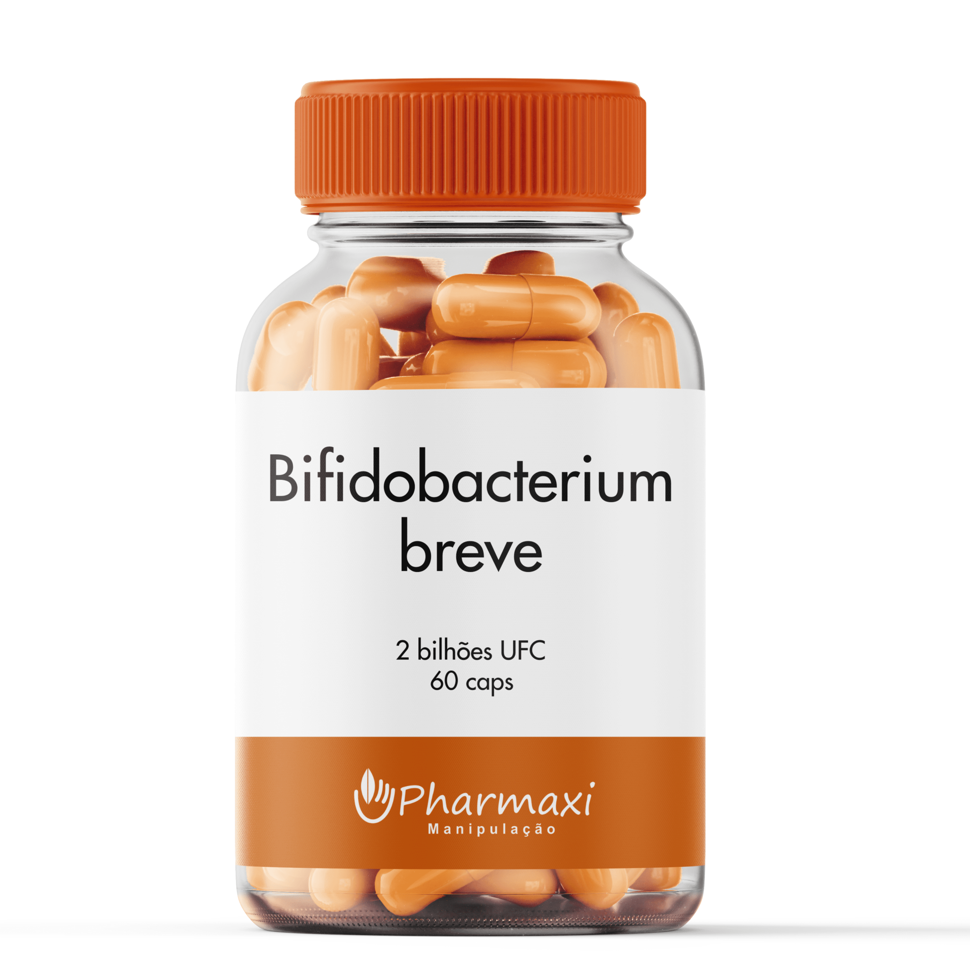 Bifidobacterium breve 2 Bilhões UFC- 60 Cápsulas - Pharmaxi