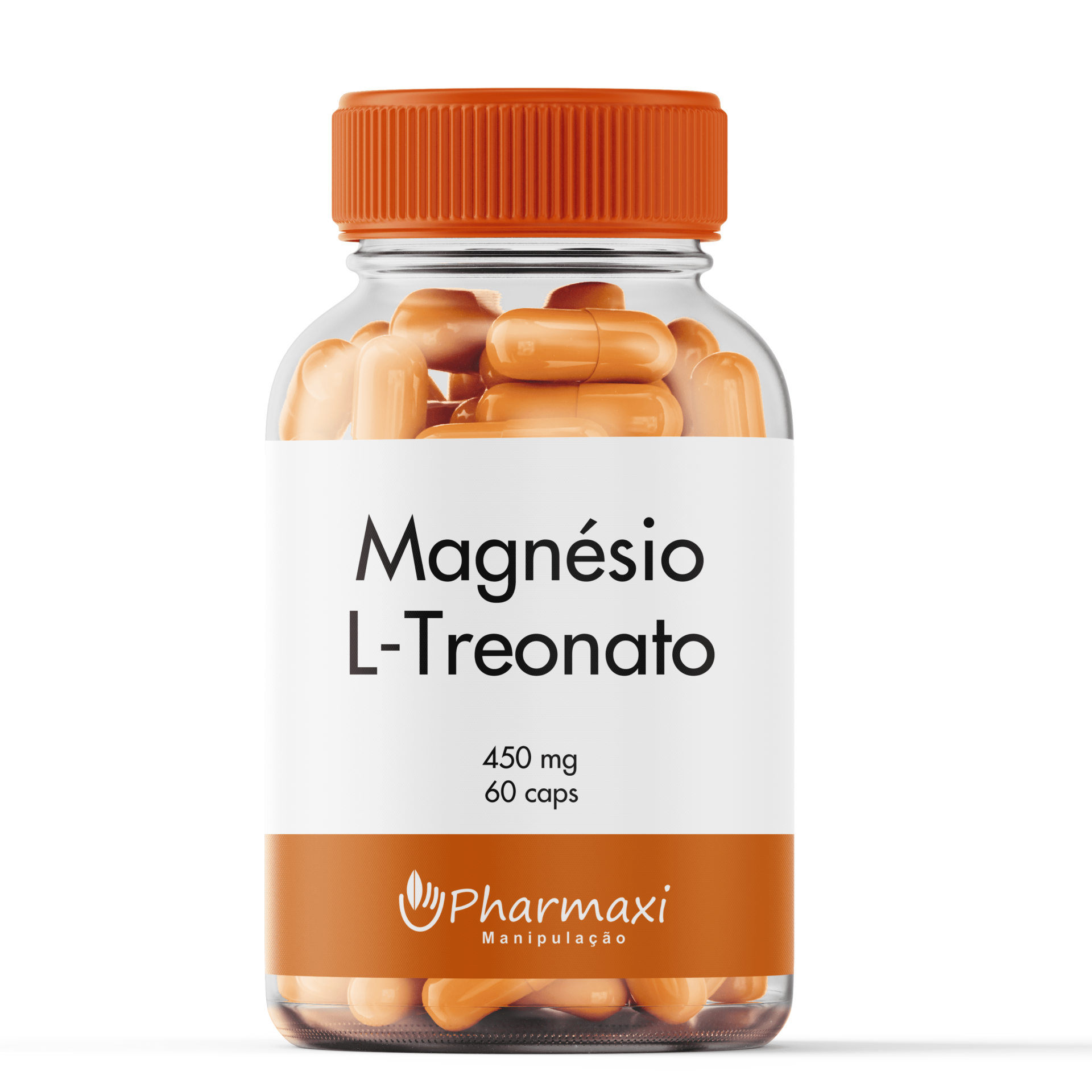 Magnésio L-Treonato 450 mg- 60 Cápsulas - Pharmaxi